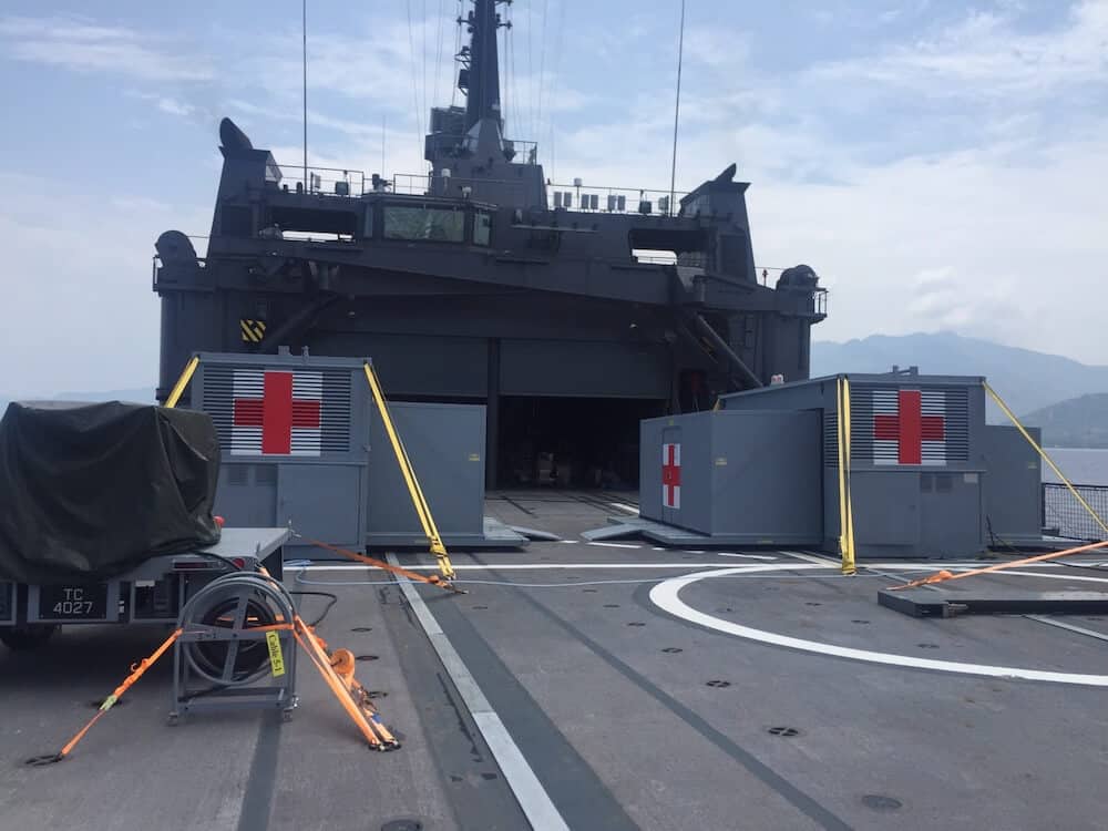 Rapidly Deployable Maritime Container - Syntech Engineers